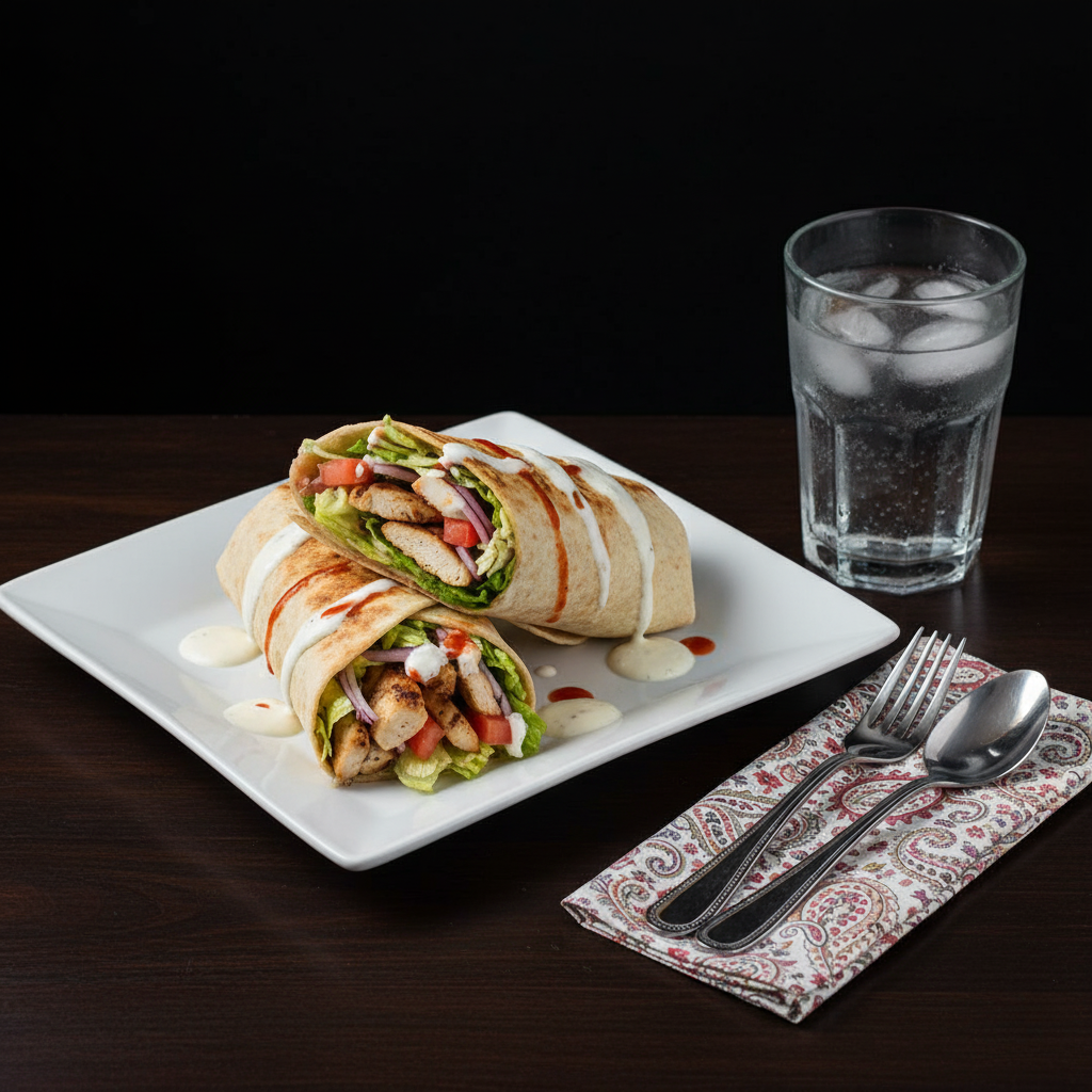 Chicken Gyro Wrap - Brick Oven Pizza